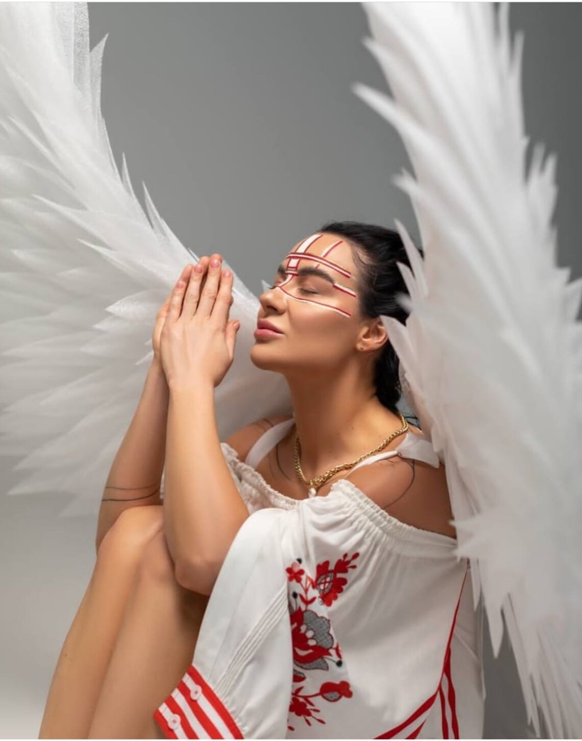 White Weightless Angel Wings Photoshoot Cosplay Halloween - Etsy