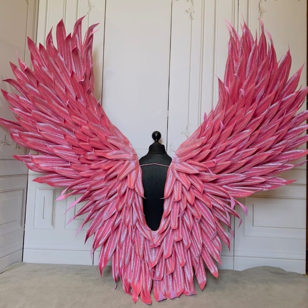 Pink Wings - Etsy