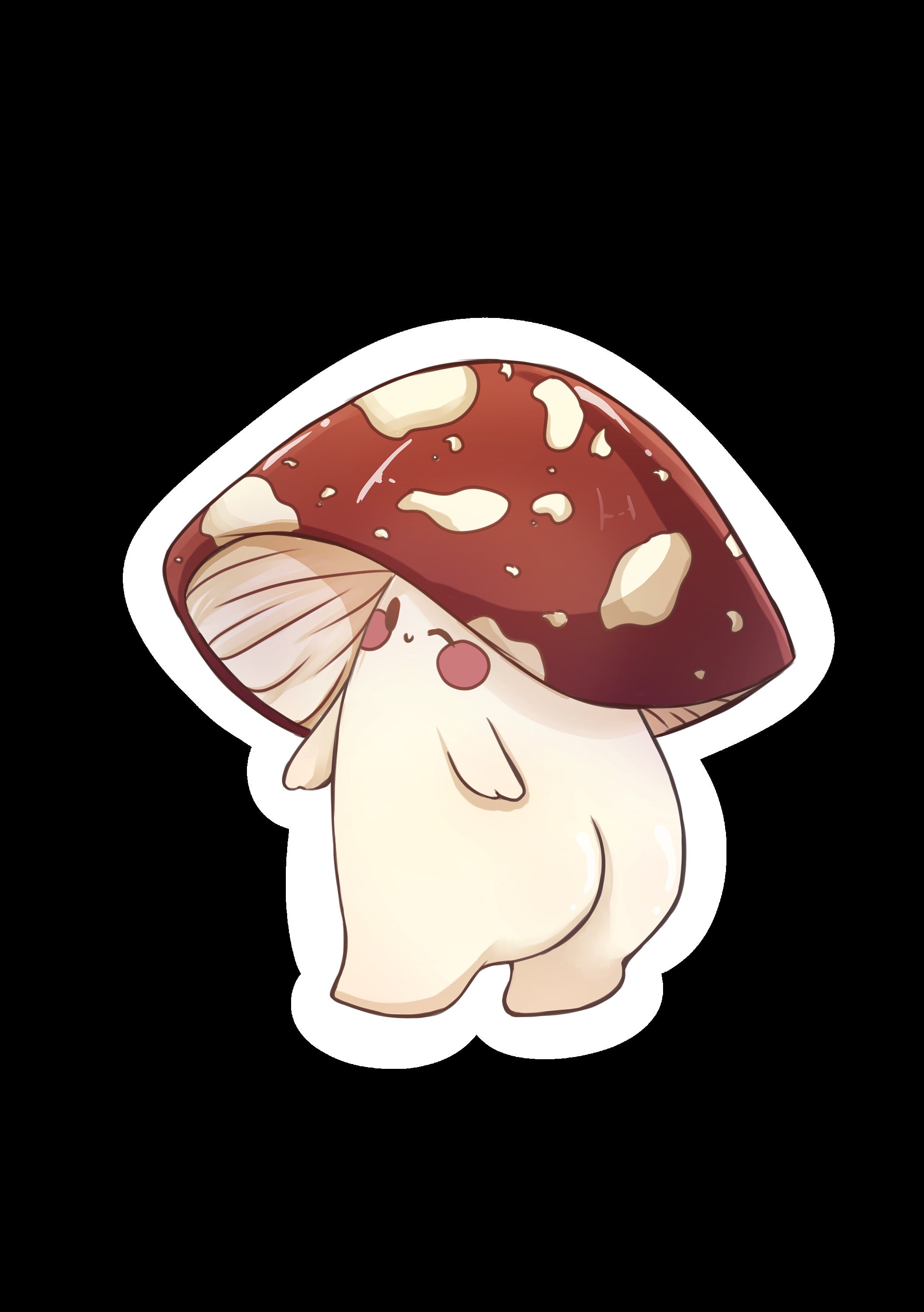 Booty-full Autumn Thicc Shroom and Ghosti - Etsy