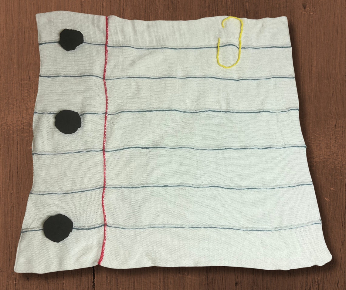 Notebook Paper Blanket Pattern (PDF ONLY) for Circular Knitting Machine ...