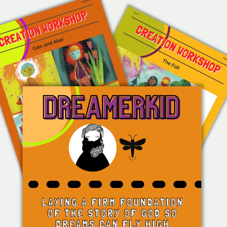 Genesis Bible Lesson, Guidebook W/ Coloring Pages; - DREAMERKID UNIT 1 ...