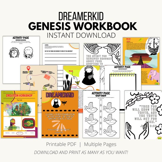 Full Access Genesis Curriculum Bible in One Year Curriculum - Etsy