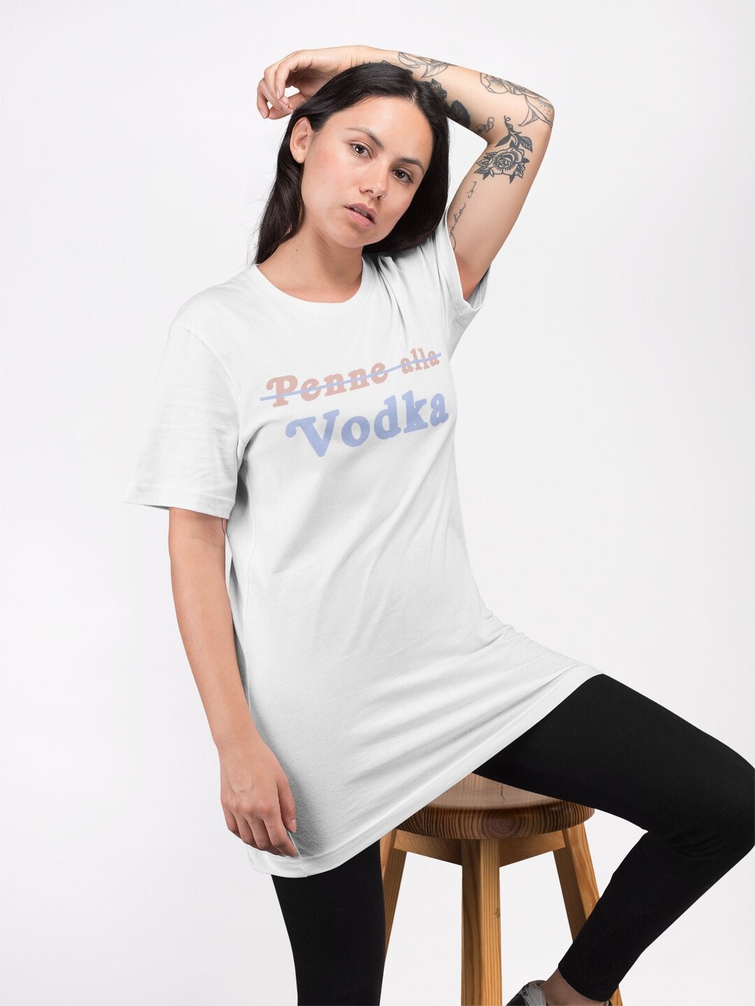 Penne Alla Vodka Shirt, Funny Vodka Drinker Gift, Vodka Drinker Shirt ...