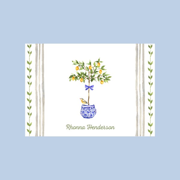 Lemon Tree Cards - Etsy