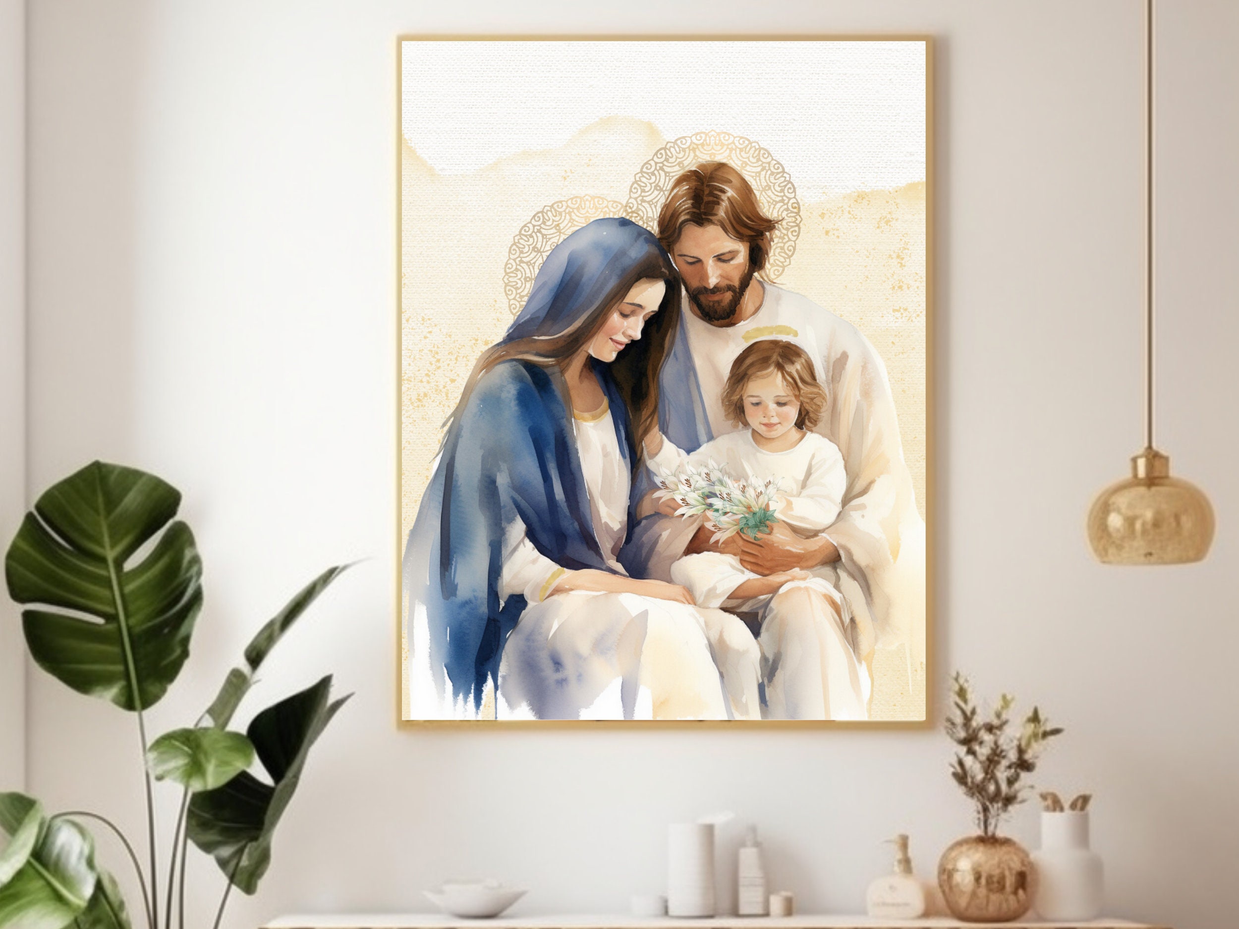 Holy Family: the Divine Harmony Digital Prints Bundle - Catholic ...