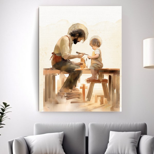 St. Joseph Print - Etsy