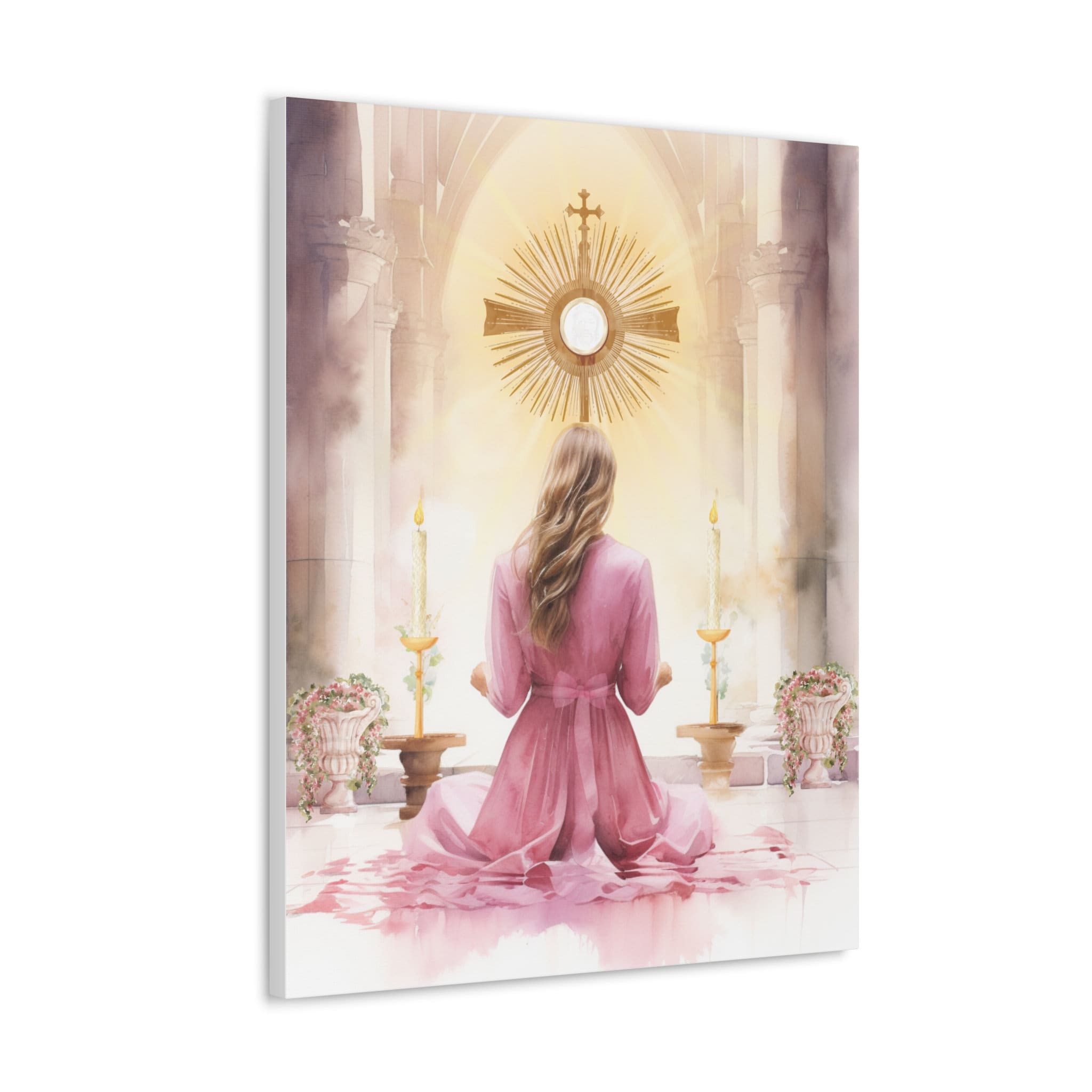 Eucharist Canvas Print, Eucharist Revival, Blessed Sacrament,catholic ...