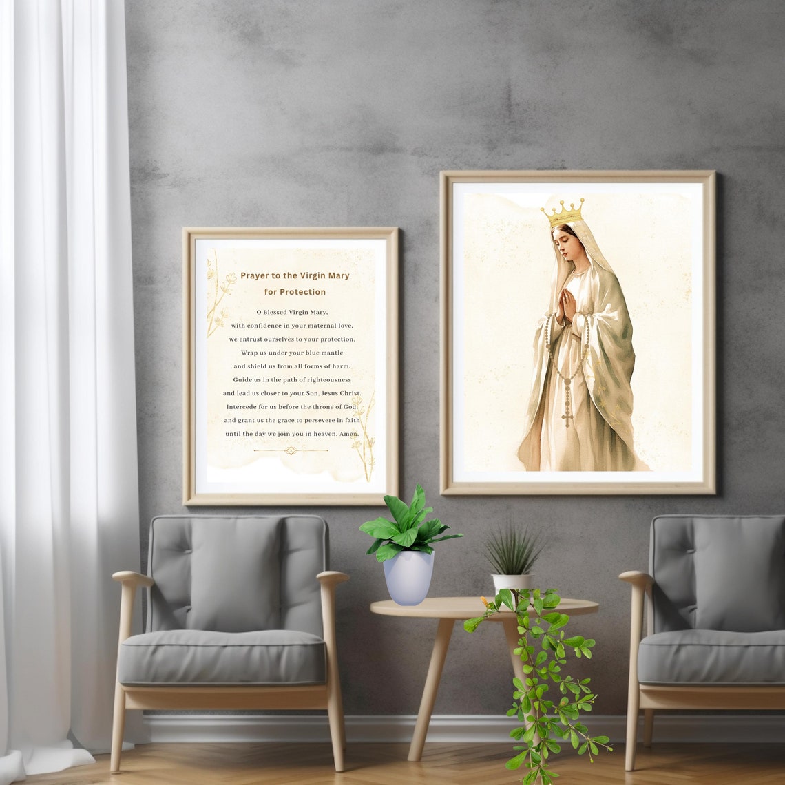 Our Lady of Fatima Art Printable, Fatima Prayer Printable, O My Jesus ...