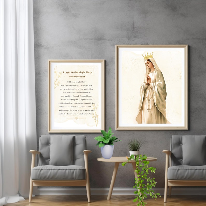 Our Lady of Fatima Art Printable, Fatima Prayer Printable, O My Jesus ...