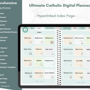 Ultimate Catholic Digital Daily Planner 2024 INSTANT DIGITAL DOWNLOAD ...