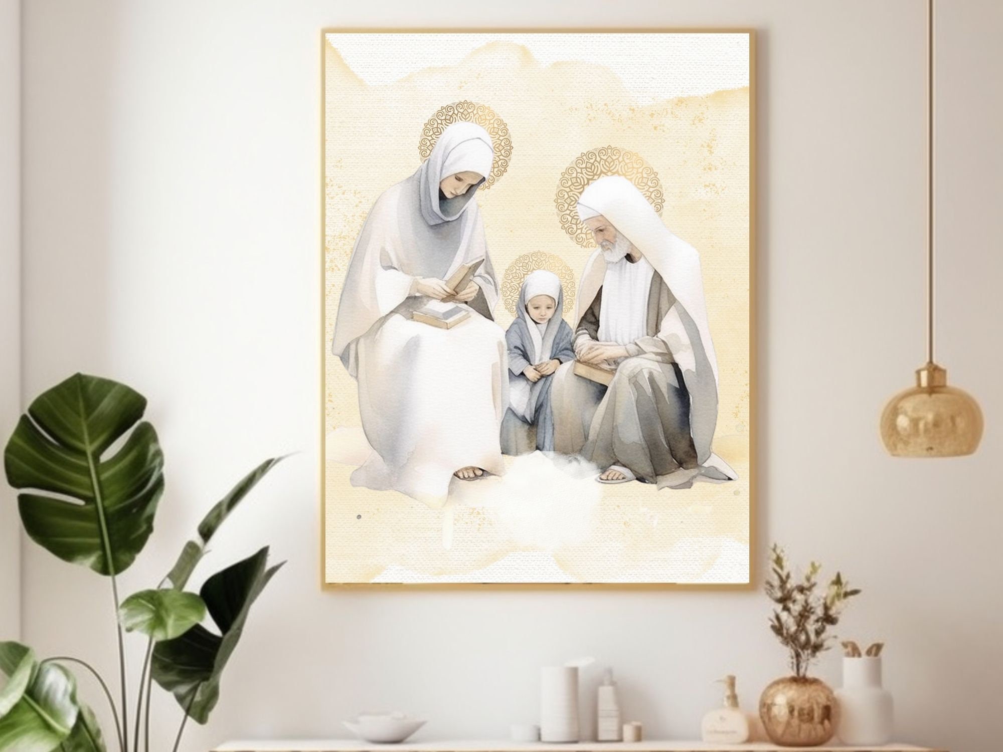 St. Joachim and St. Anne With Mary Bundle Printable 6 - Etsy