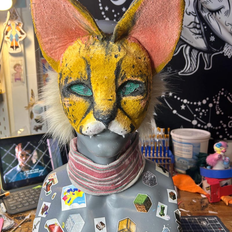 Realistic Therian Mask - Etsy