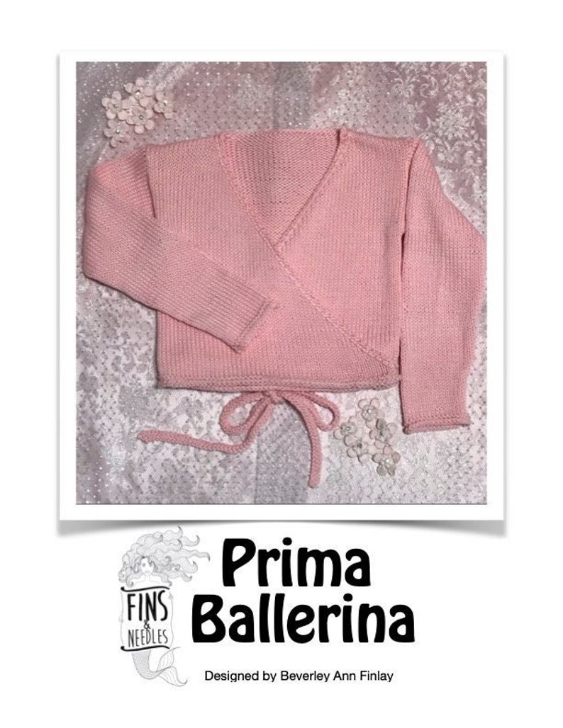 Prima Ballerina Hand Knit Sweater Pattern - Etsy