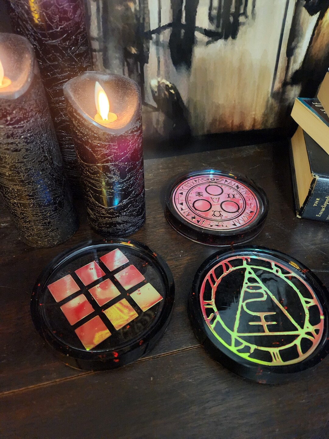 Silent Hill Holographic Coasters - Etsy
