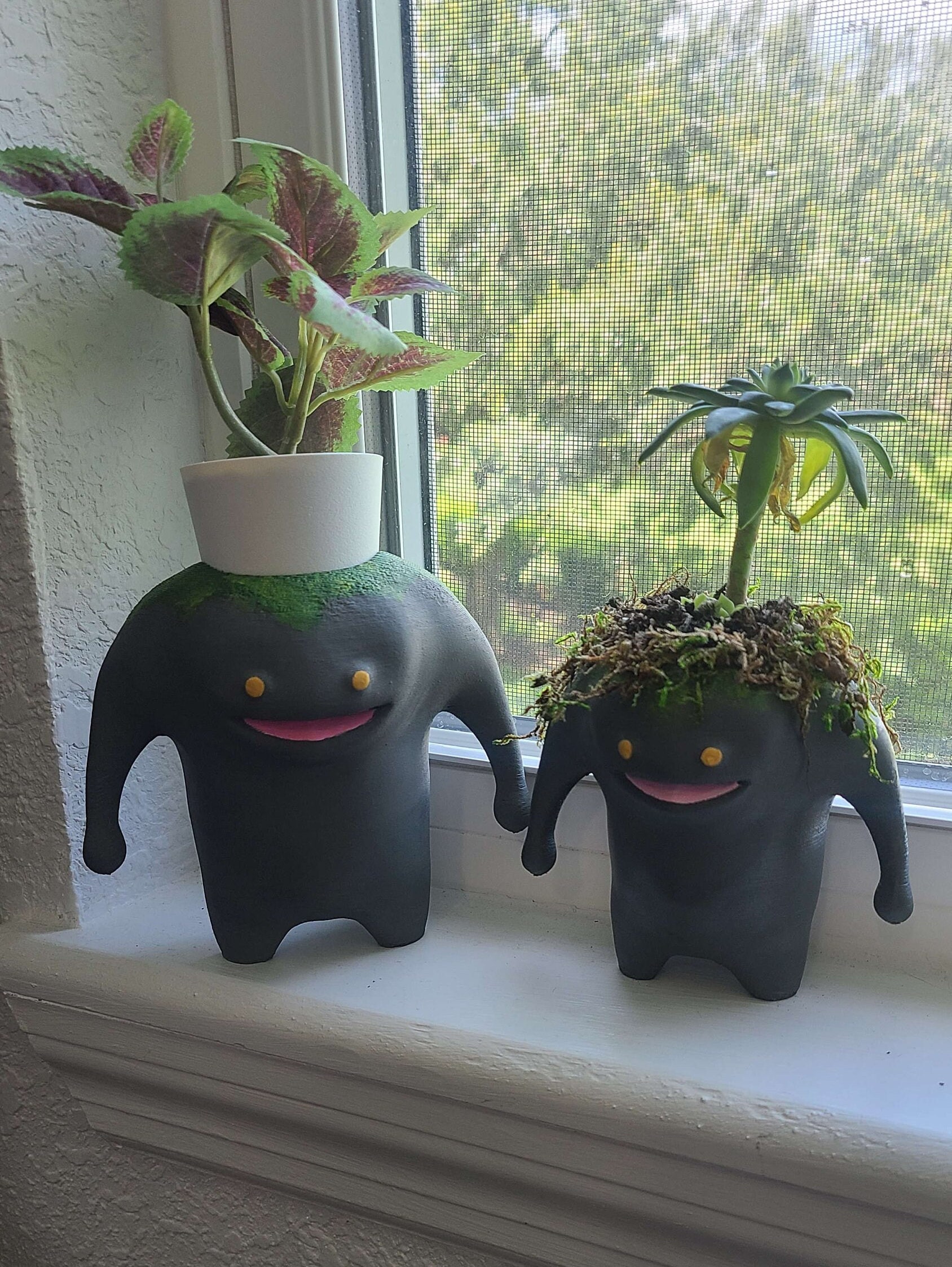 Goobue Succulent Planters 3D Printed XIV FFVIX Minion - Etsy