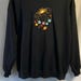Starry Night Sky Sweatshirt With Embroidered Solar System, Celestial ...