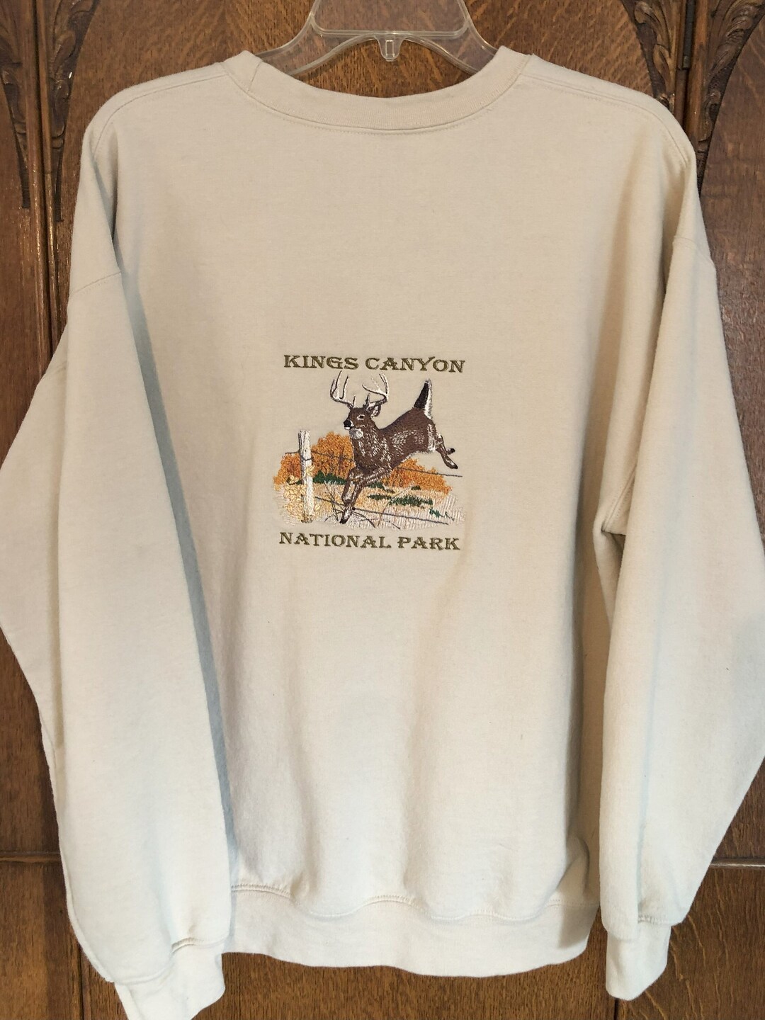 Embroidered Whitetail Deer, Stag, Unique, Stylish and Cozy Sweatshirt ...