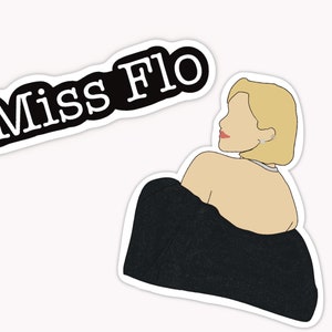 Miss Flo Sticker Set Florence Pugh Inspired Stickers Pop - Etsy