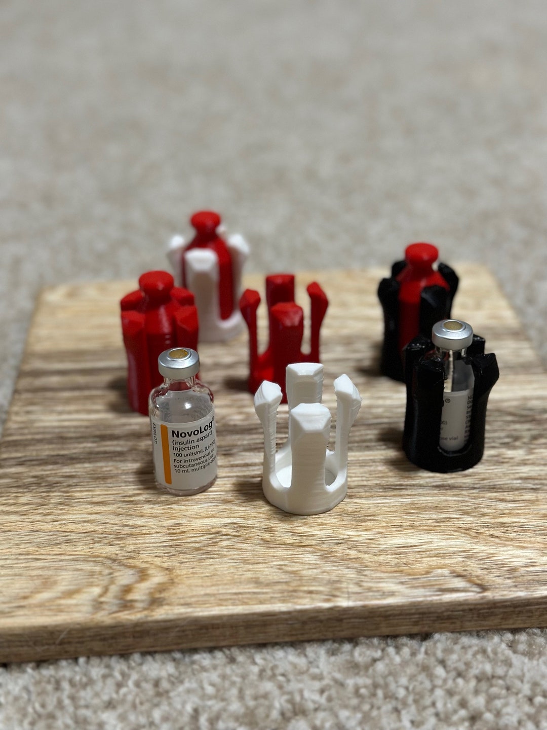 Insulin Vial Protector for Novolog Diabetes Bottle 4pk - Etsy