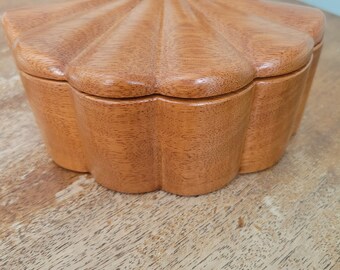 Wooden Shell Puzzle Box - Etsy