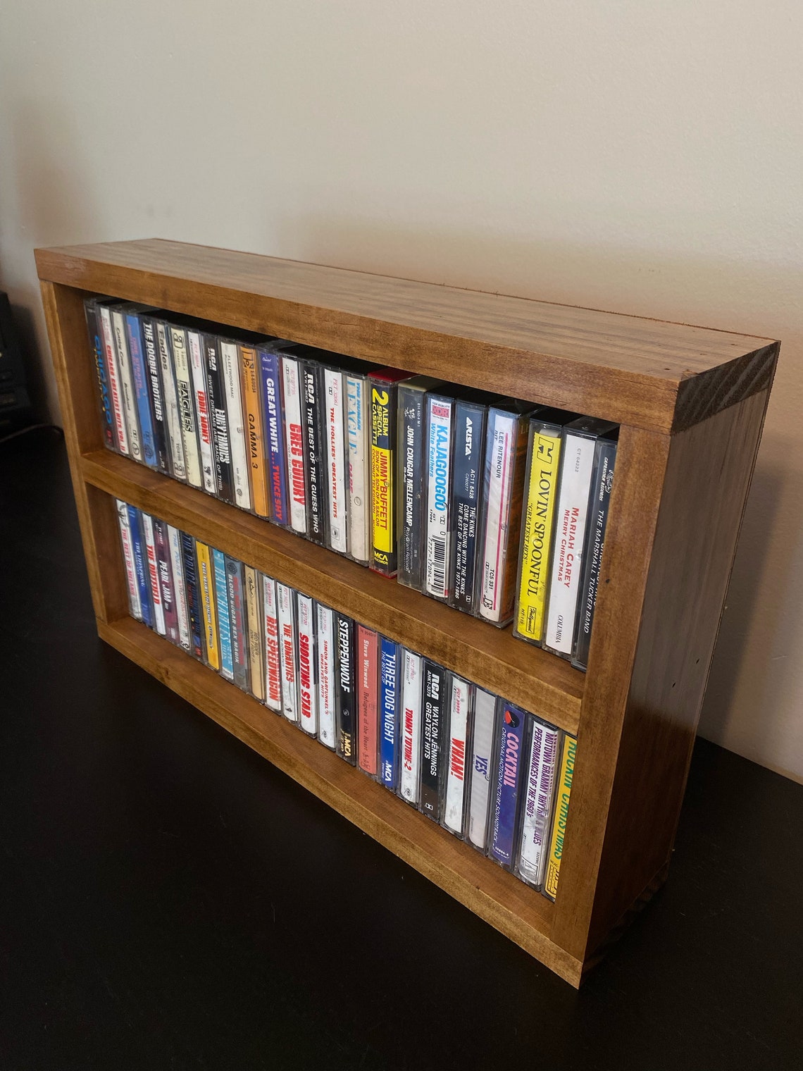 Cassette Tape Display Shelf 48 Cassette Capacity Display - Etsy