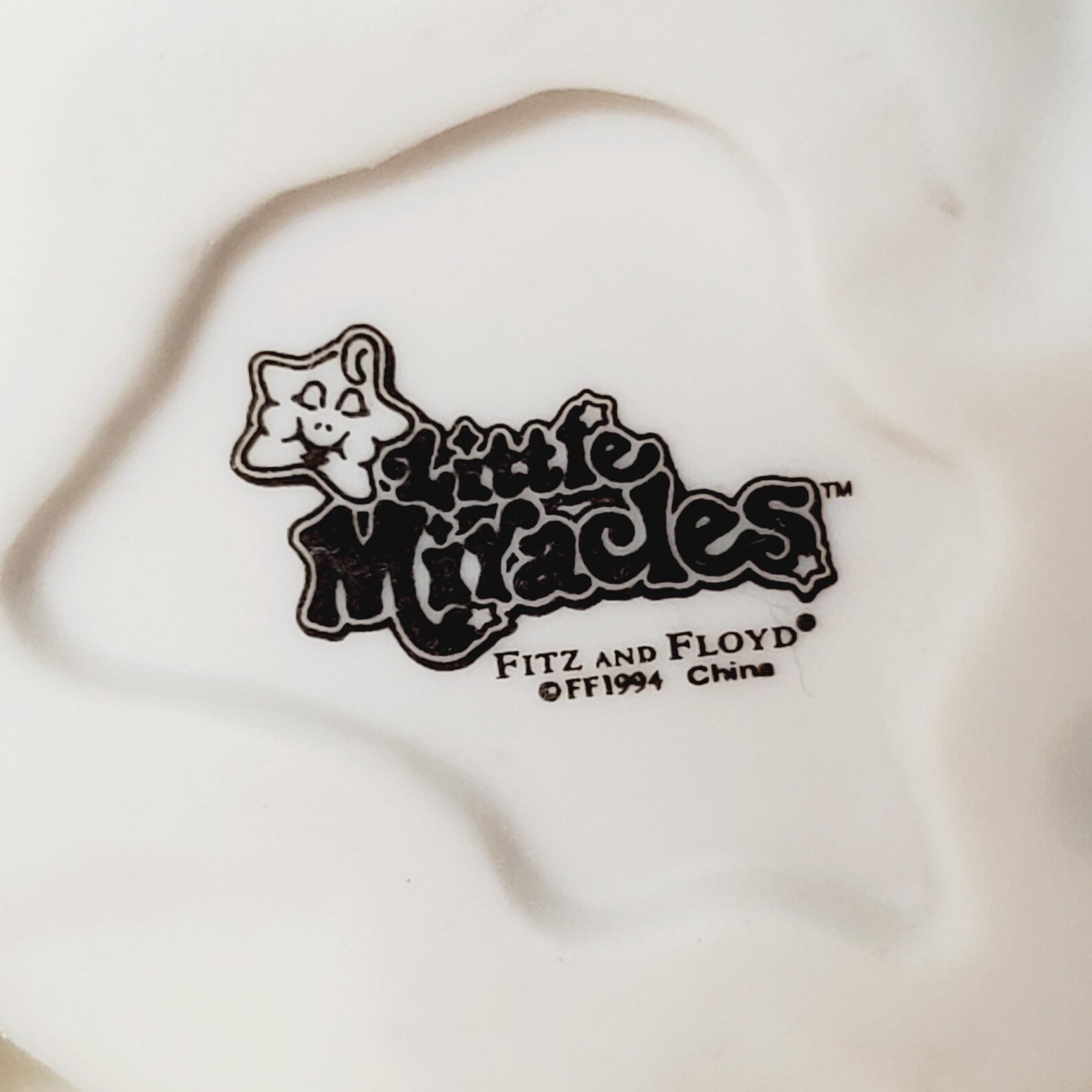 5.5" Fitz & Floyd Little Miracles "angels Help With a Push" Cherib ...