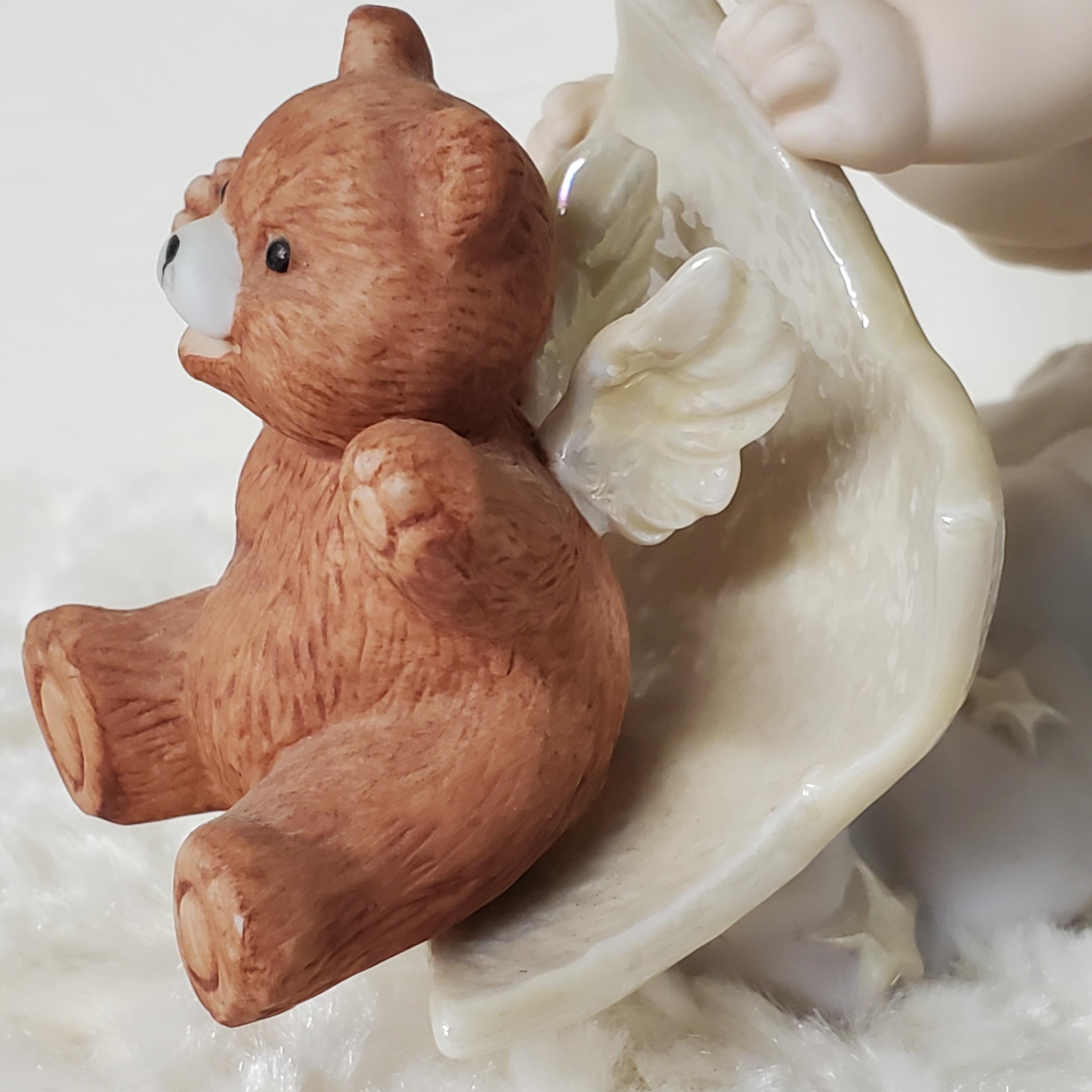 5.5" Fitz & Floyd Little Miracles "angels Help With a Push" Cherib ...