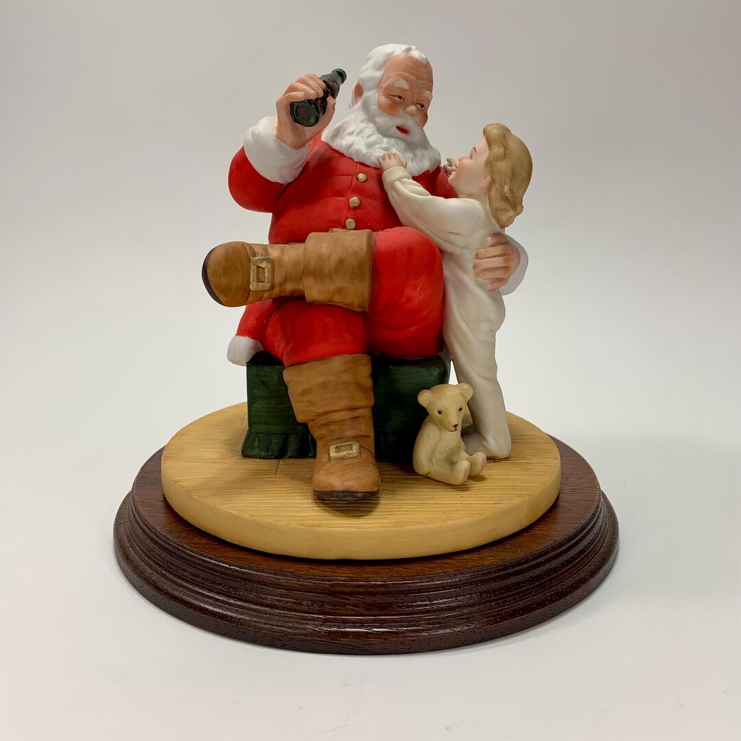 Vintage Coca-cola Santa Figurine | Royal Orleans the Classic Santa ...
