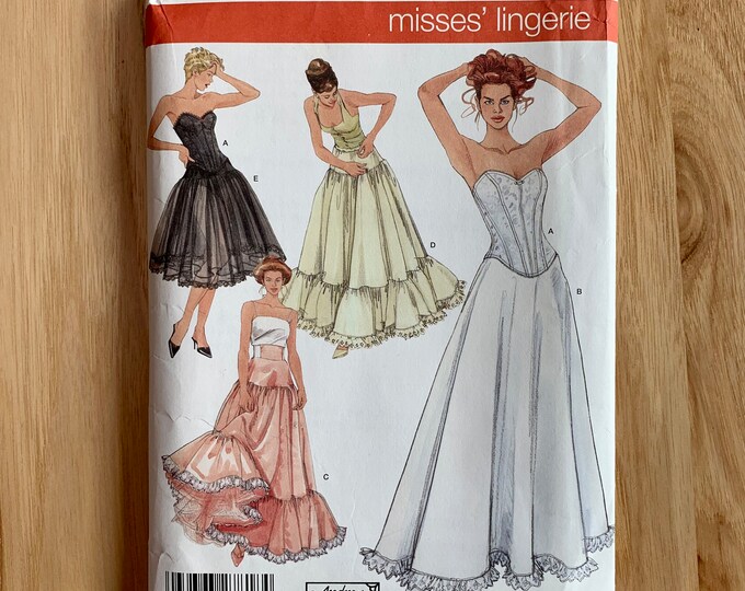 Simplicity Sewing Pattern Misses Lingerie Sizes 14-20 5006 - Etsy