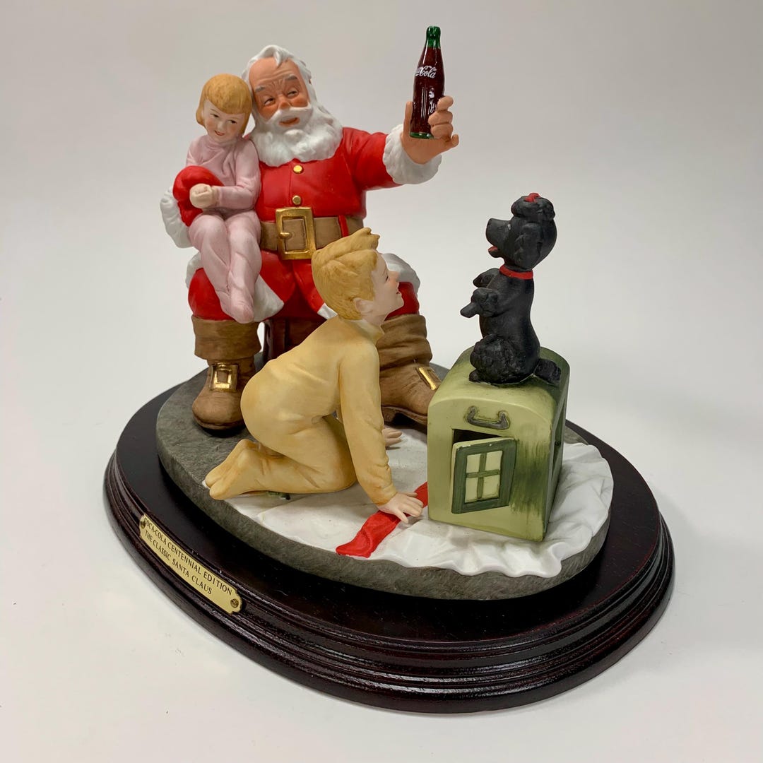 Vintage Coca-cola Santa Figurine: Royal Orleans 1986 Limited Edition - Etsy
