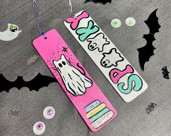 Ghost Bookmark Art - Etsy