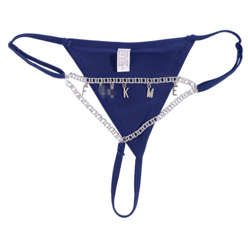 String Chaîne Bikini string personnalisé G-Strings - Etsy France