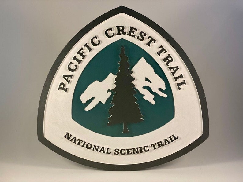 Pacific Crest Trail Sign Small - Etsy