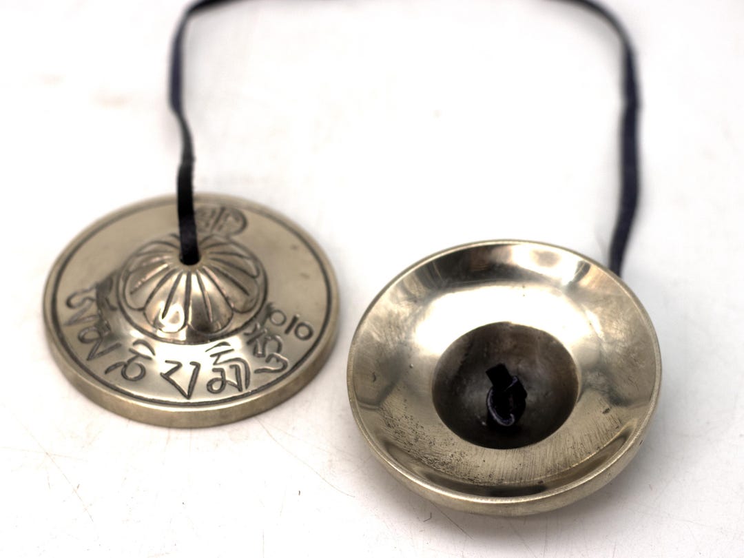 Full Moon Tibetan Tingsha Bells – Meditation & Healing Chimes, Resonant ...