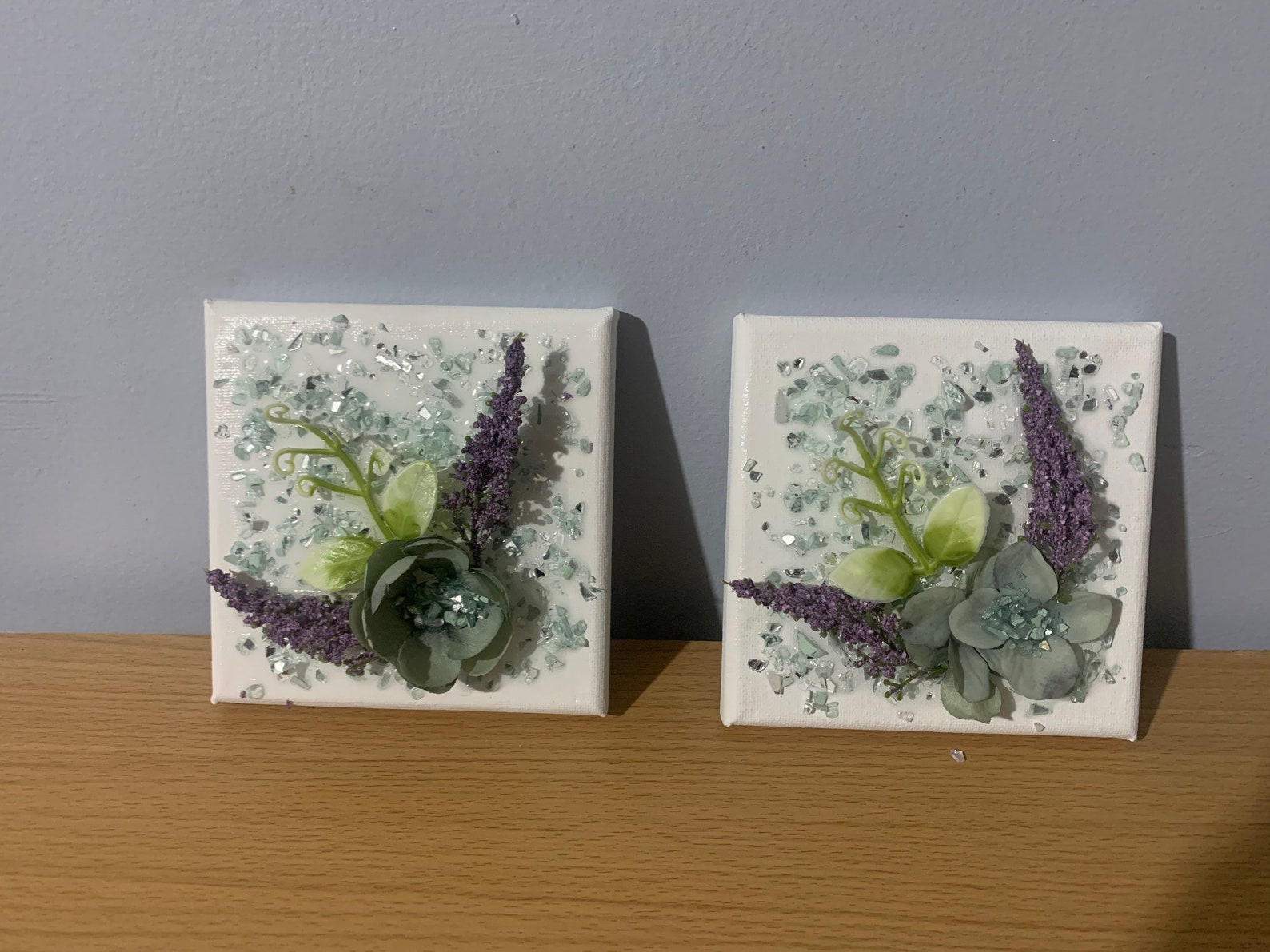 Glass Mini Wall Decor - Etsy