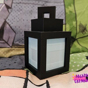 Minecraft LED Lantern – Light up Night Light for Gamers or Kids - Etsy