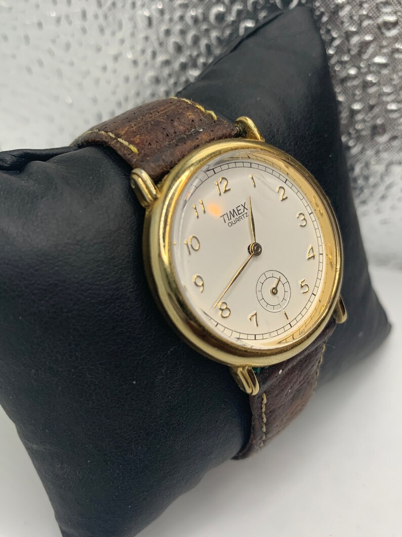 Timex T Cell Genuine Leather Quartz Analog Ladies Watch - Etsy