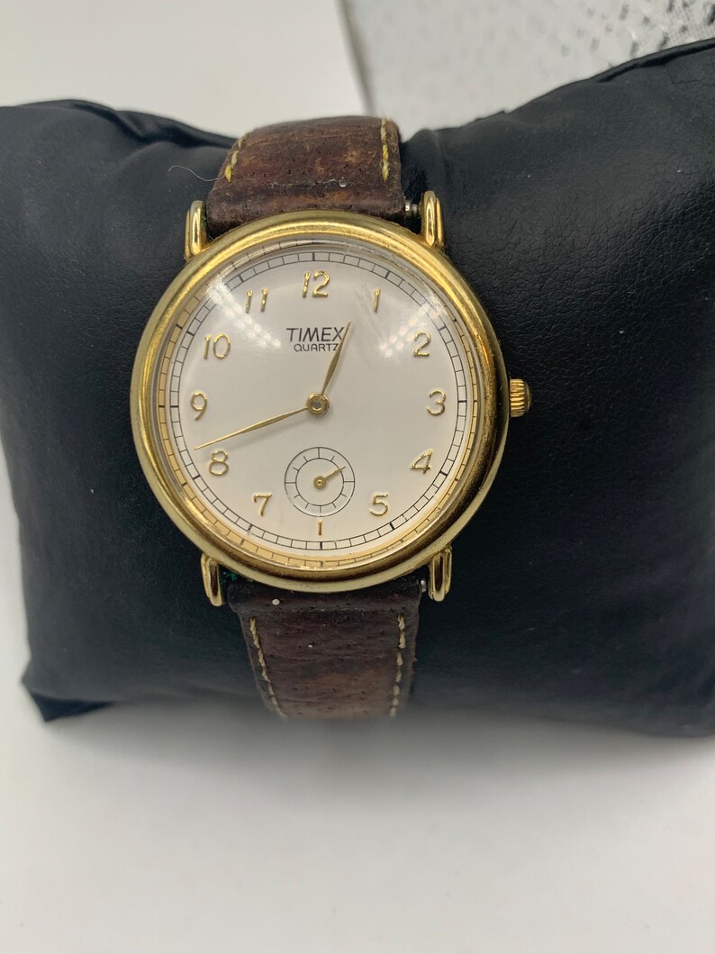 Timex T Cell Genuine Leather Quartz Analog Ladies Watch - Etsy