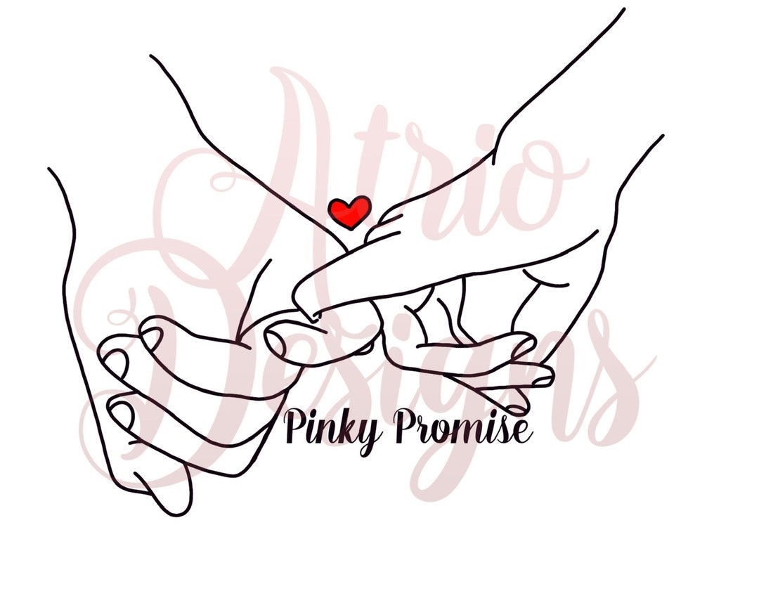 Pinky Promise PNG - Etsy