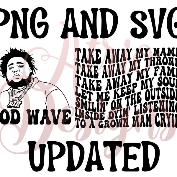 Rod Wave Name Svg - Etsy