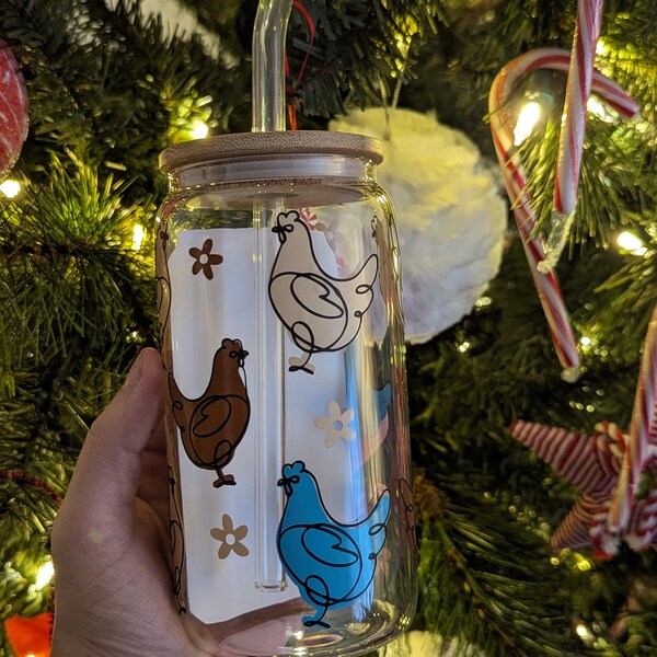 Glass Chicken - Etsy