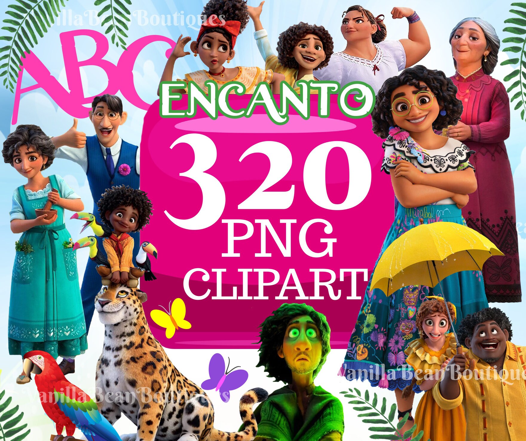Encanto PNG Encanto Clipart Mirabel Png Bruno Png Encanto - Etsy UK
