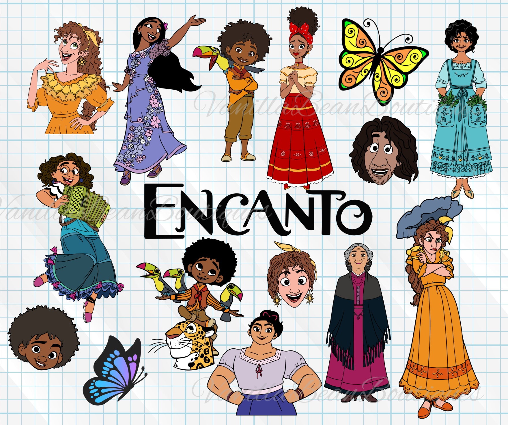 Encanto SVG Encanto Svg Png Bundle Mirabel Svg Encanto - Etsy UK
