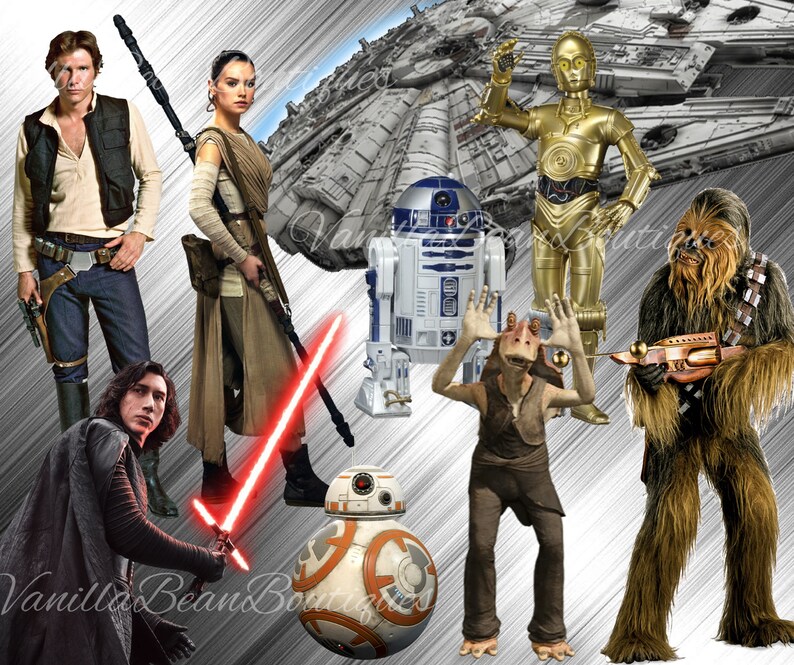 Star Wars PNG Star Wars Clipart Yoda R2d2 Darth Vader Png - Etsy Australia