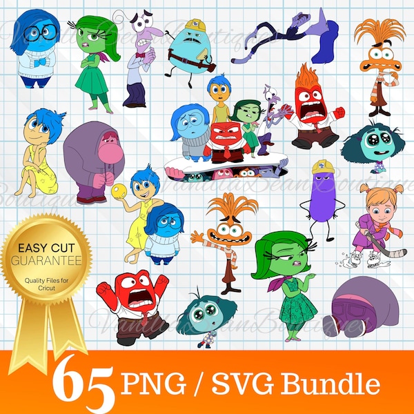 Inside Out 2 Layered Svg - Etsy