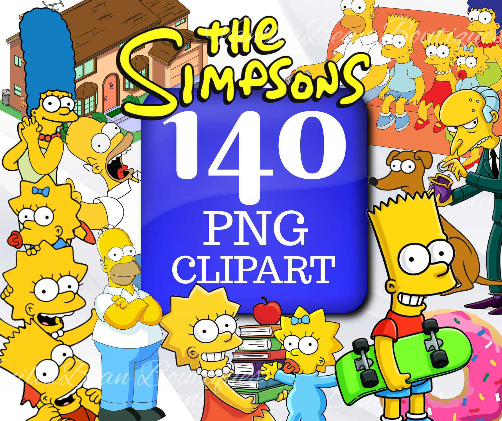 Simpson Animation Clipart