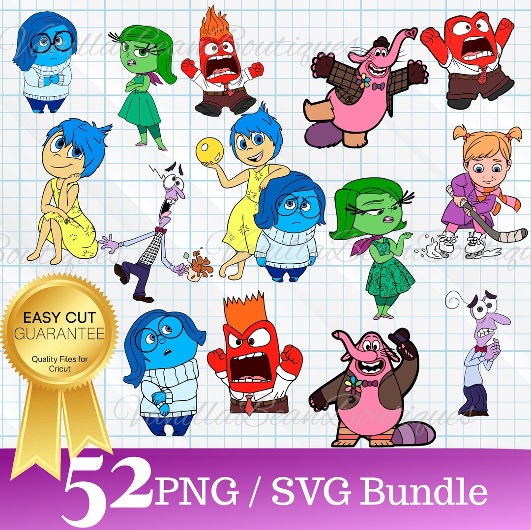 Inside Out SVG, Inside Out Layered SVG, Inside Out Png, Inside Out ...