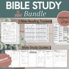 Luke Chapter Bible Study Guide Printable Template, Beginner Bible Study ...
