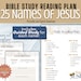 Names of Jesus Bible Study, Bible Reading Plan, Printable Guided Bible ...