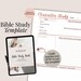 Bible Character Study Printable Template Biblical Figures Journal ...